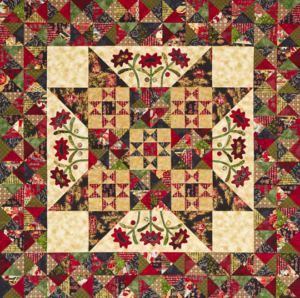 Midnight Blooms Quilt Pattern - Quilting Wonders