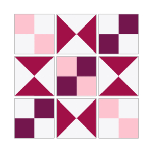 Chained Star Block Pattern - Quilting Wonders