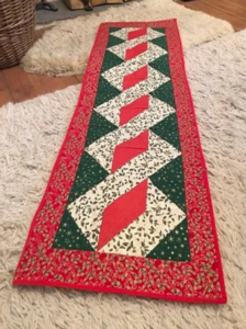 Pole Twist Table Runner Pattern - Quilting Wonders