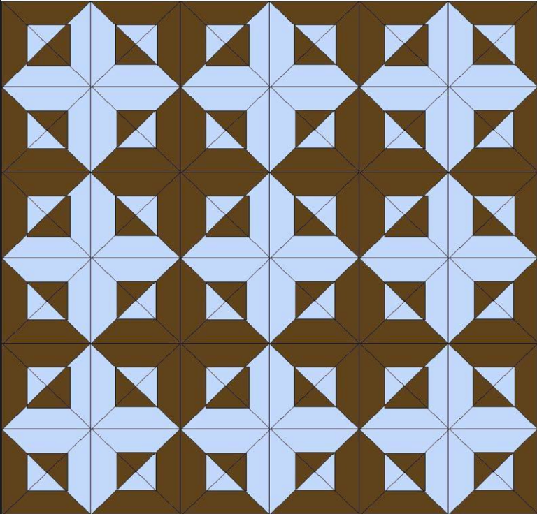 Repeating Cross Quilt Block Tutorial - Quilting Wonders