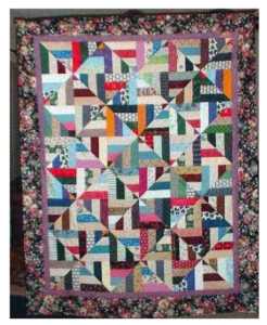 Strip Twist Quilt Pattern - Quilting Wonders