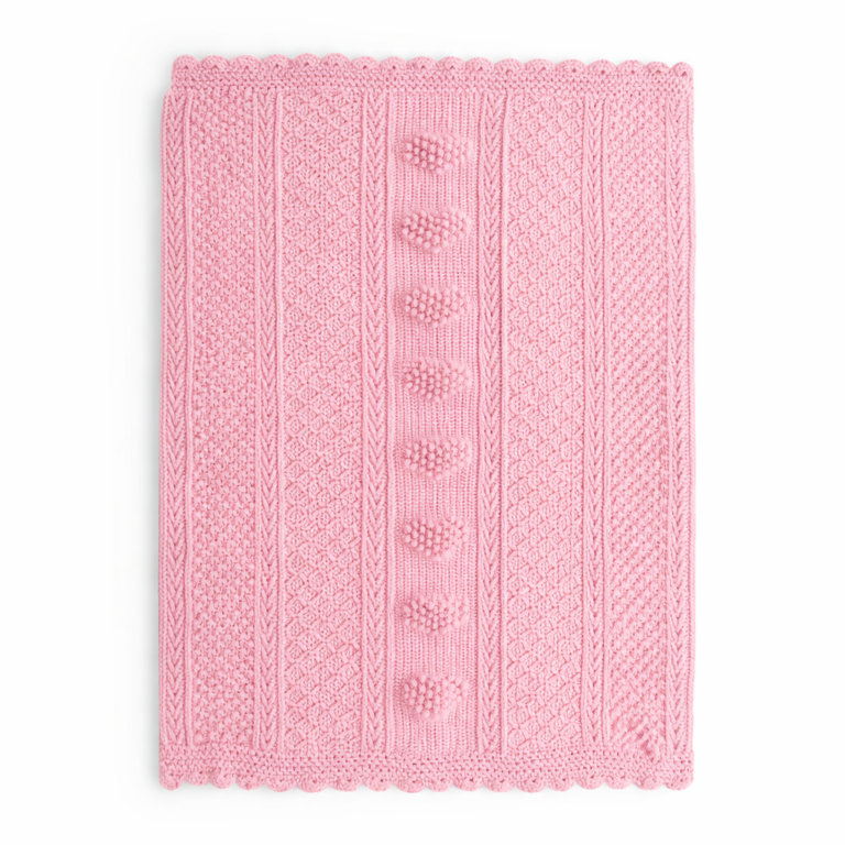 Aran Hearts Throw – Free Crochet Pattern - Quilting Wonders