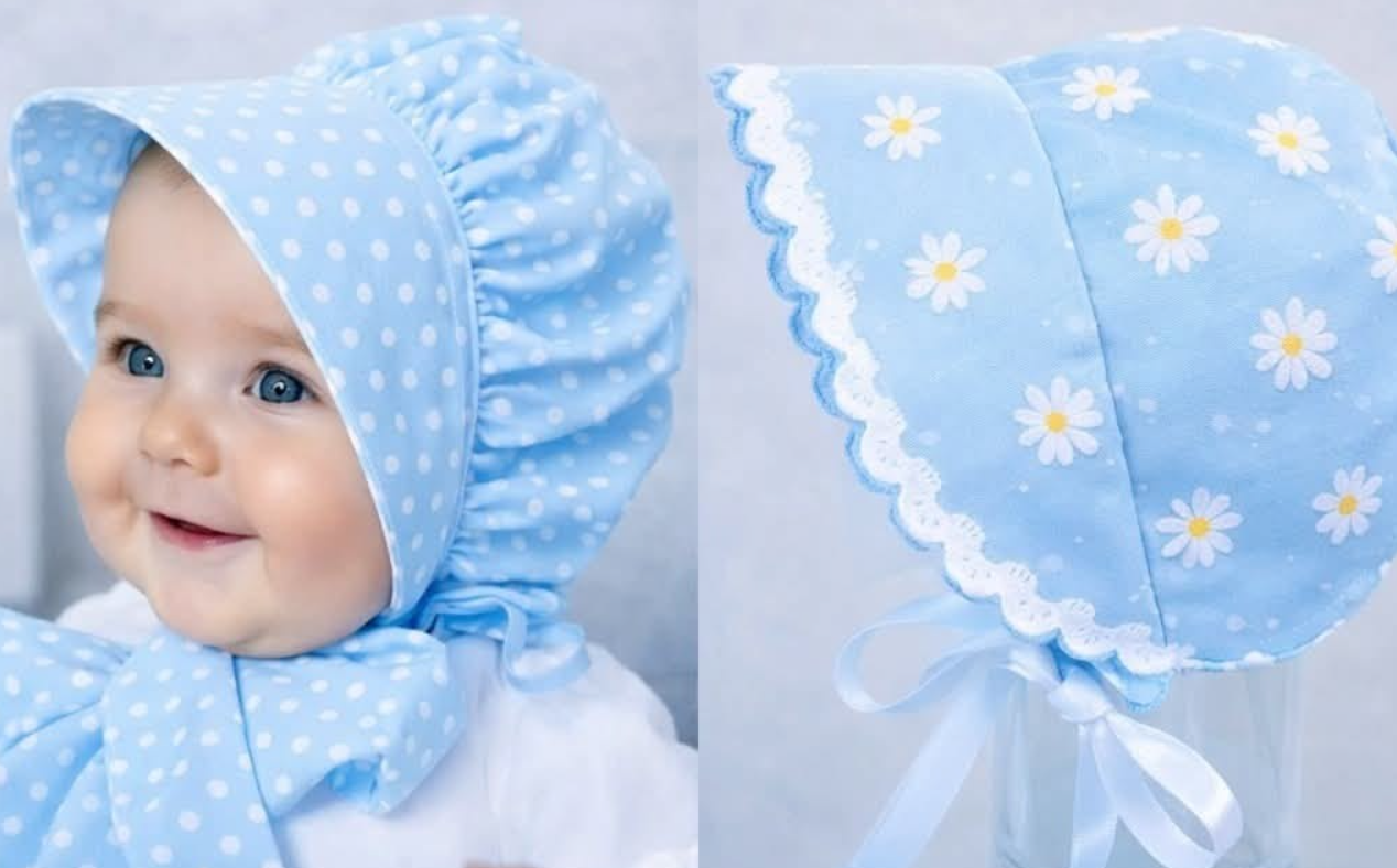 Baby Bonnet Sewing Pattern - Quilting Wonders